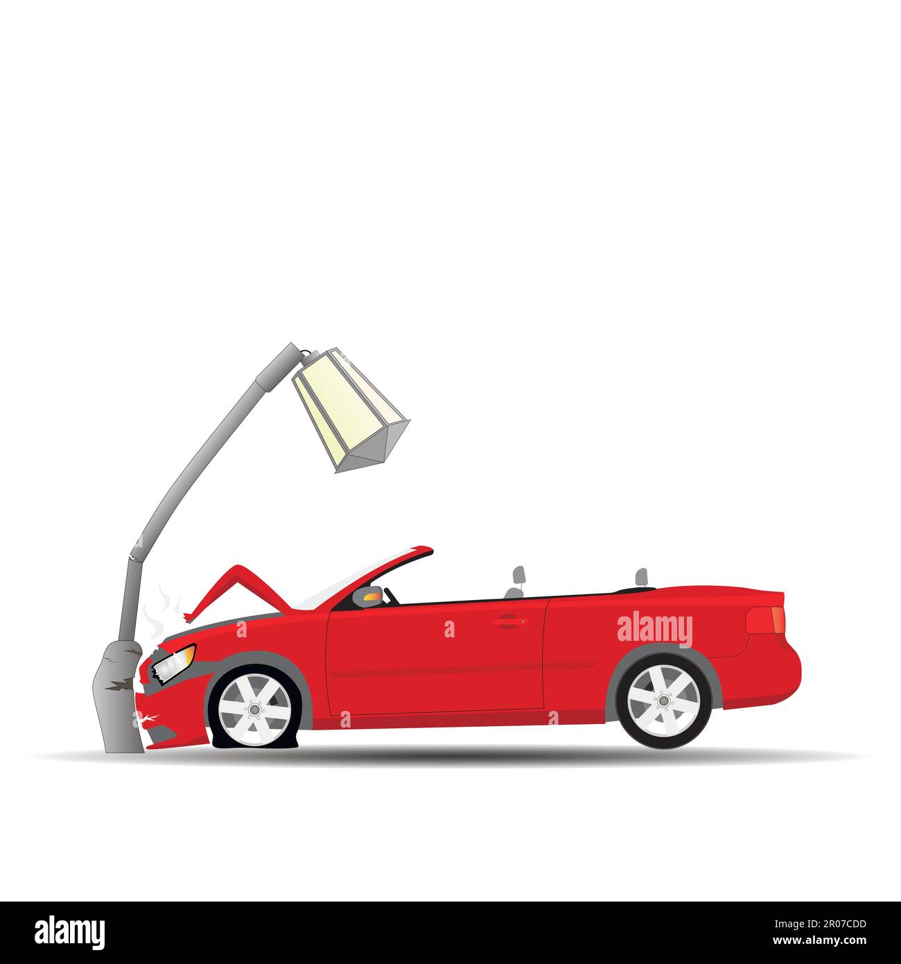 Break traffic rules Stock Vector Images - Alamy