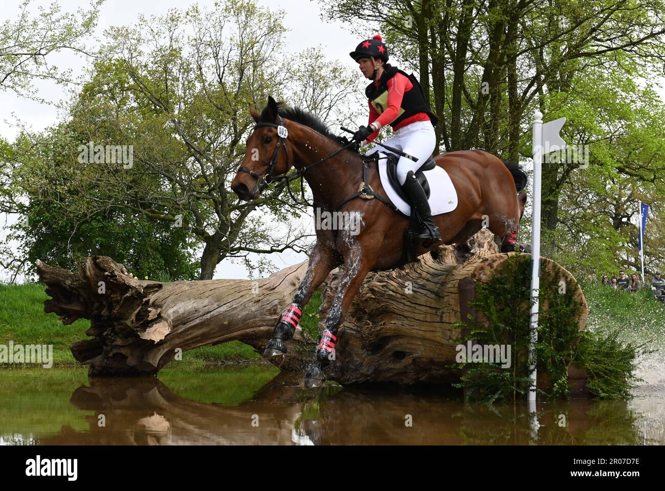 Badminton Estate, Gloucestershire, UK. 7th May, 2023. 2023 Badminton Horse Trials Day 4; Fiona ...