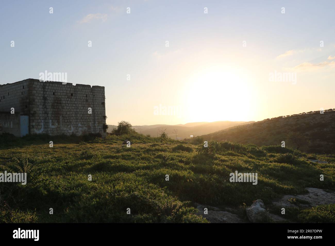 Countryside landscape palestine Beautiful landscape Stock Photo - Alamy