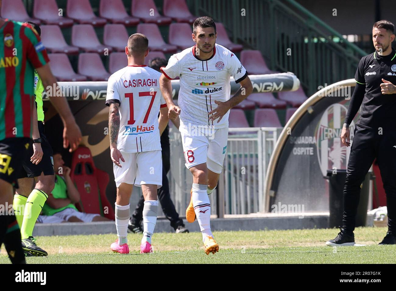 Libero Liberati stadium, Terni, Italy, May 06, 2023, replacement ...