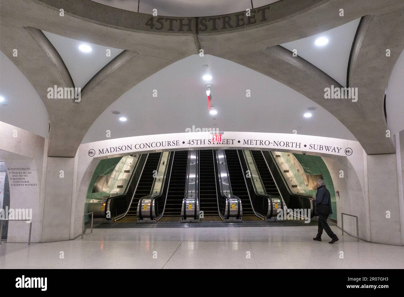 Grand Central Madison commuter railroad terminal for the Long Island ...