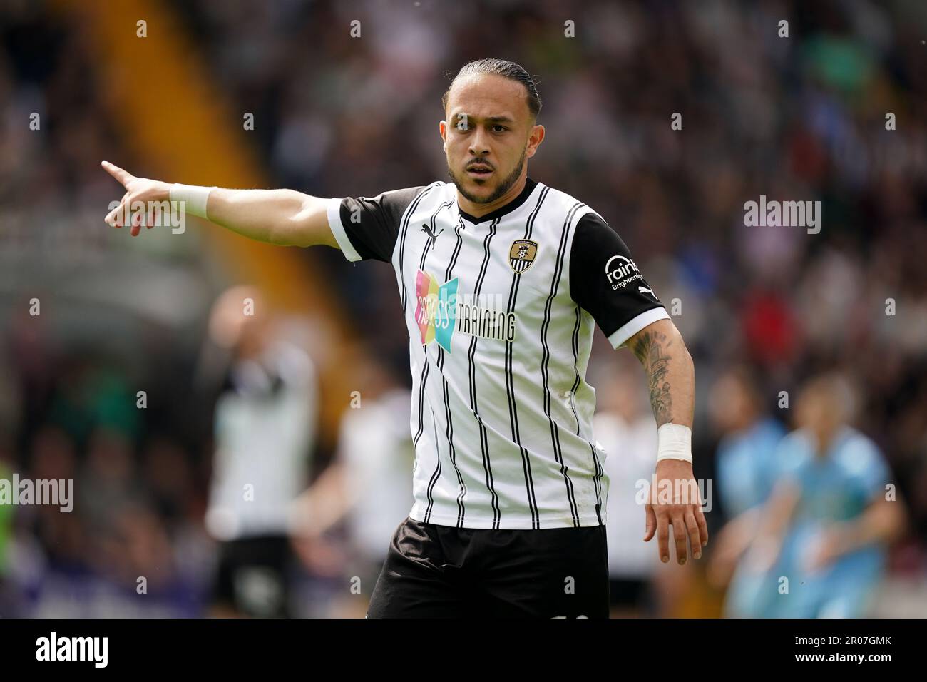 Notts County's Jodi Jones during the Vanarama National League play-off ...