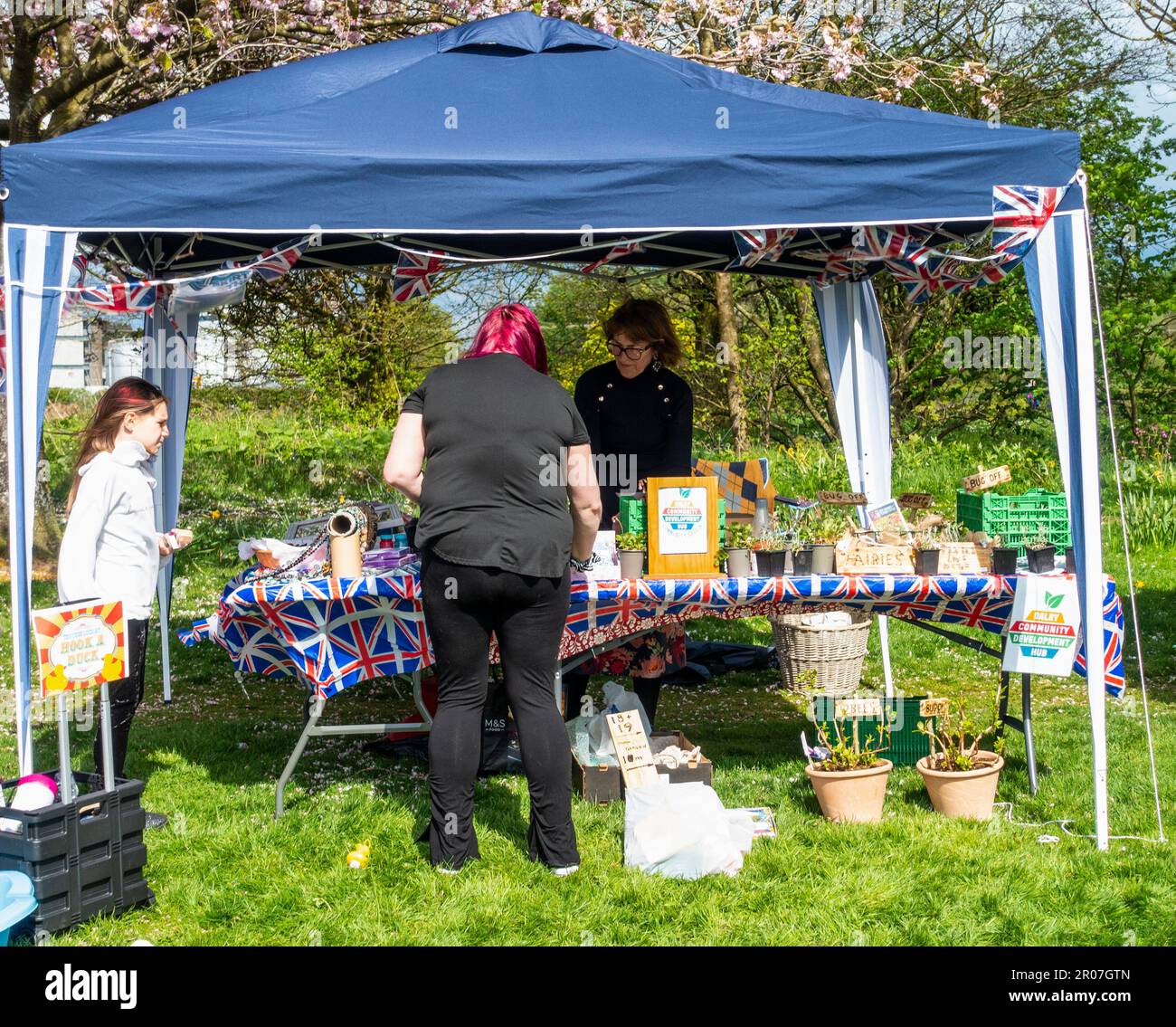 7th May 2023 - Gala Day in Dalry, North Ayrshire, Scotland, co-inciding ...