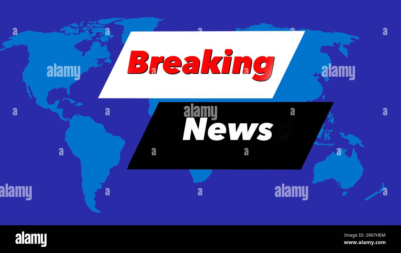 Breaking news tv hi-res stock photography and images - Alamy