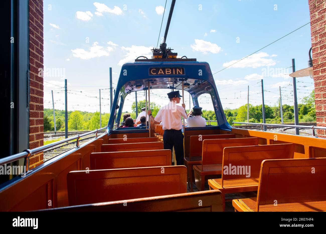 USA Maryland Colesville Montgomery County National Capital Trolley ...