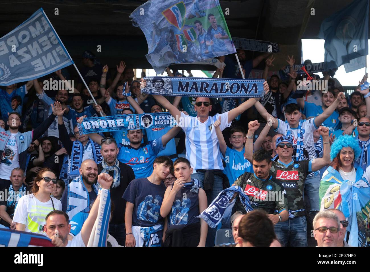 Napoli fans still celebrate clinching, for the third time in the club's ...