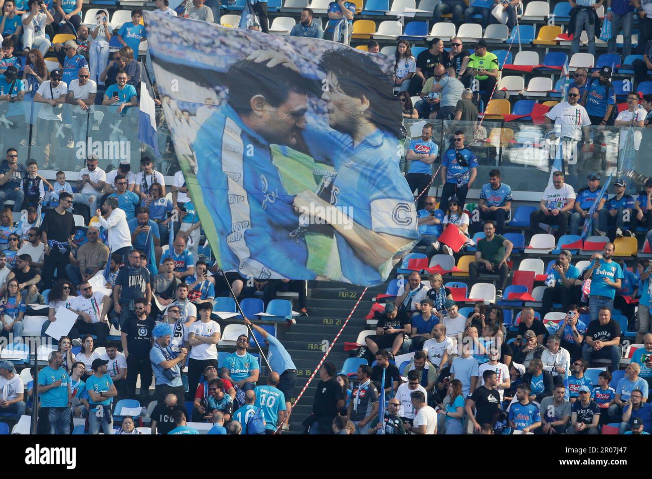 Napoli fans still celebrate clinching, for the third time in the club's ...