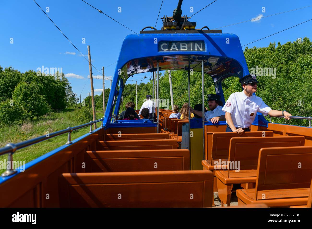 USA Maryland Colesville Montgomery County National Capital Trolley ...