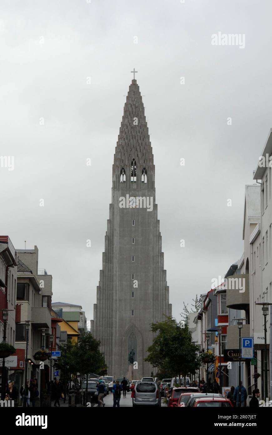 Reykjavik, Iceland. 22nd July, 2022. Hallgrímurs Church is a tourist ...