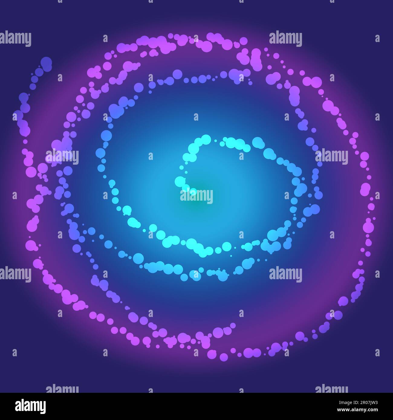 Techno digital virtual blue, violet and pink background. Vector Stock ...