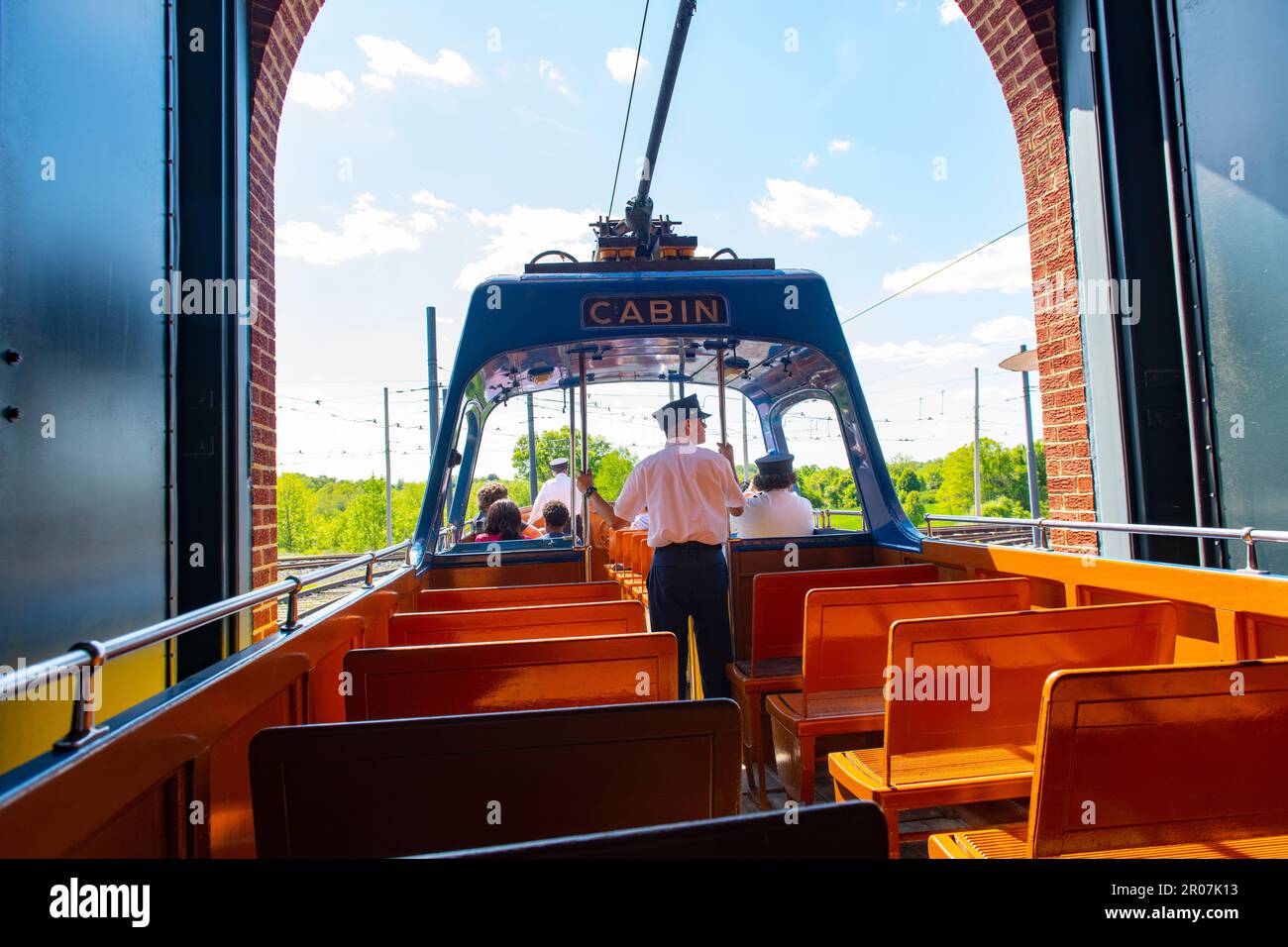 USA Maryland Colesville Montgomery County National Capital Trolley ...