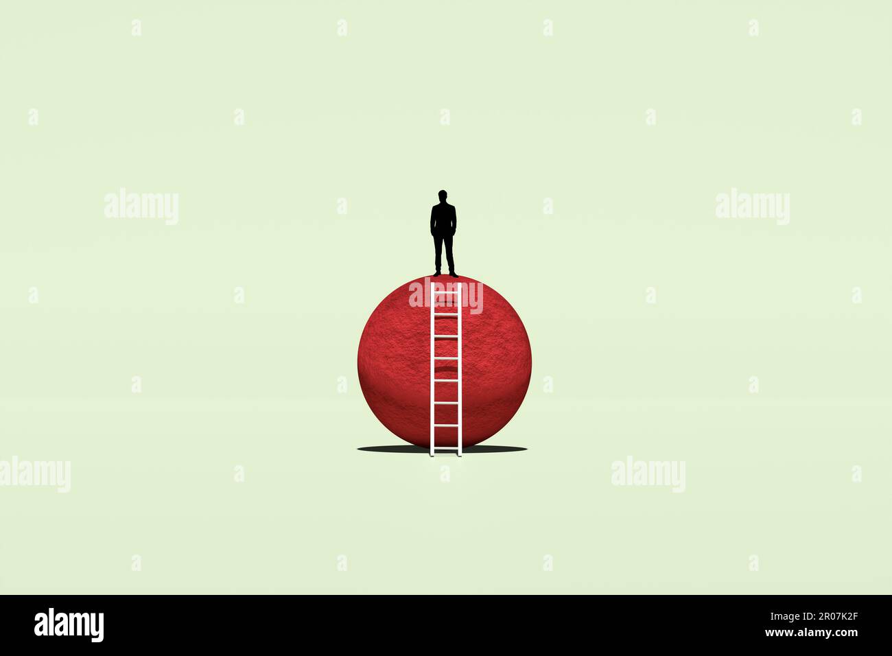 Conquering adversity, overcoming difficulties. Success, achievement and ...