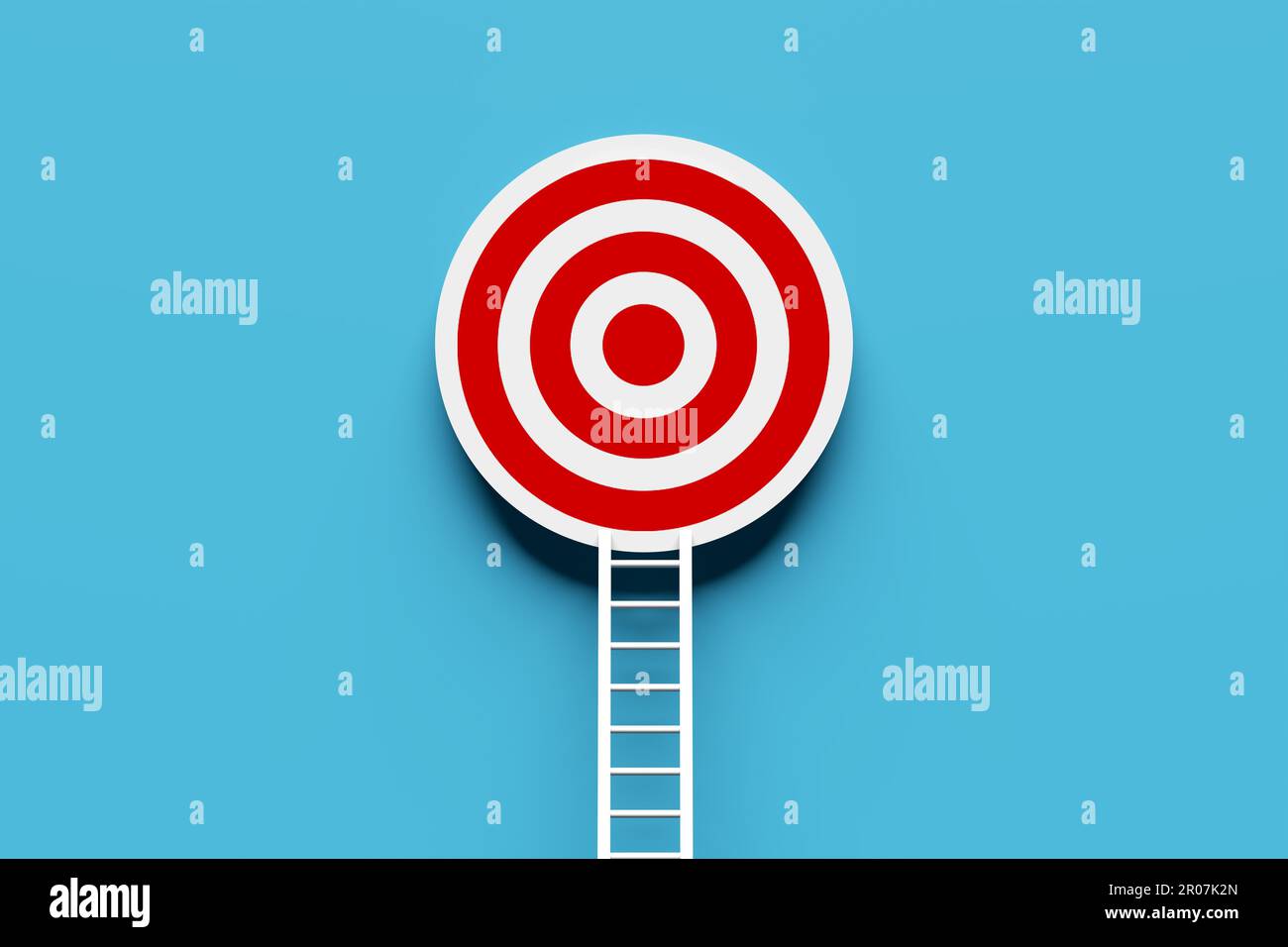 Success, career achievement and business strategy concept. Achieving ...