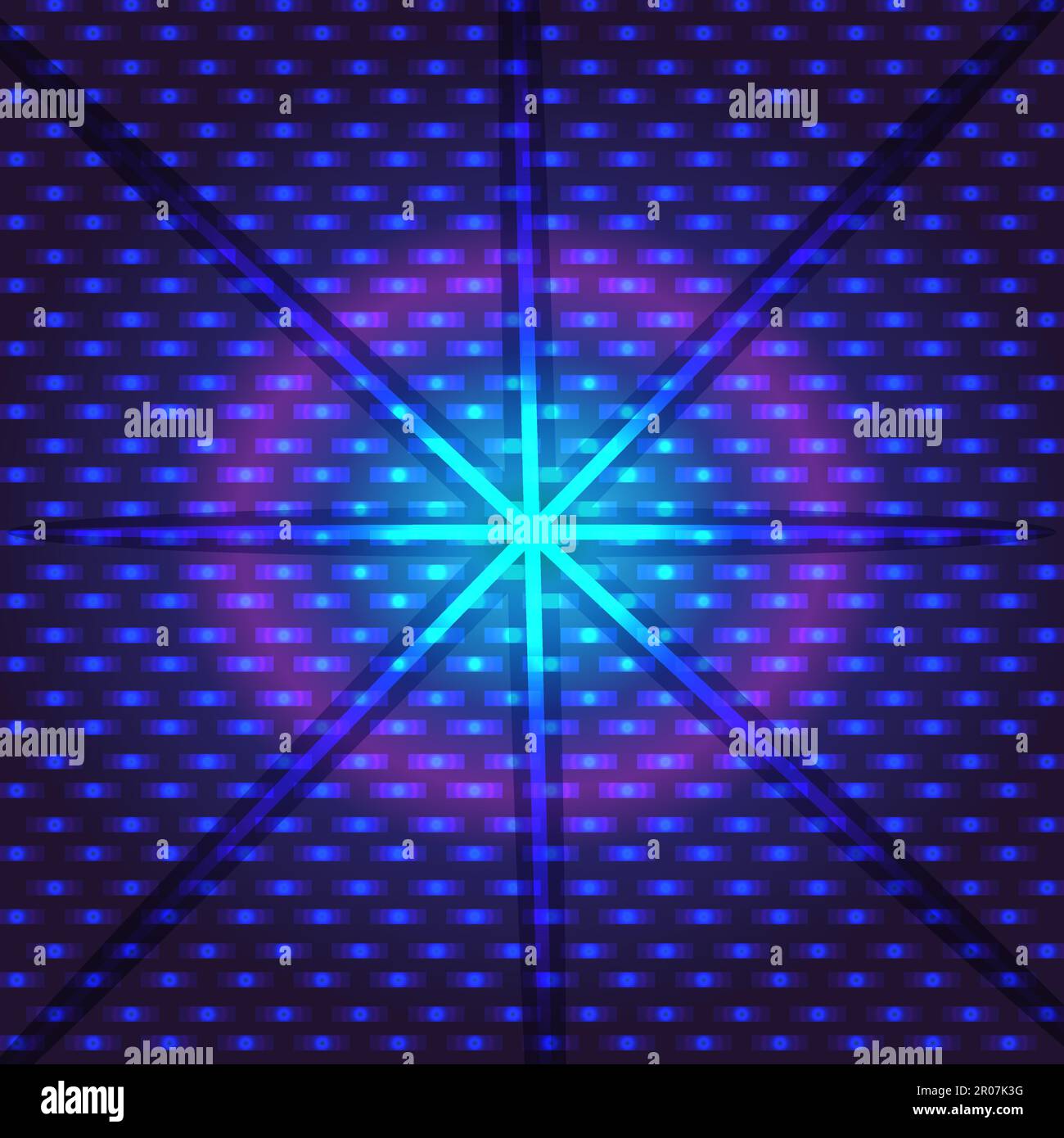 Techno digital virtual blue, violet and pink background. Vector Stock ...