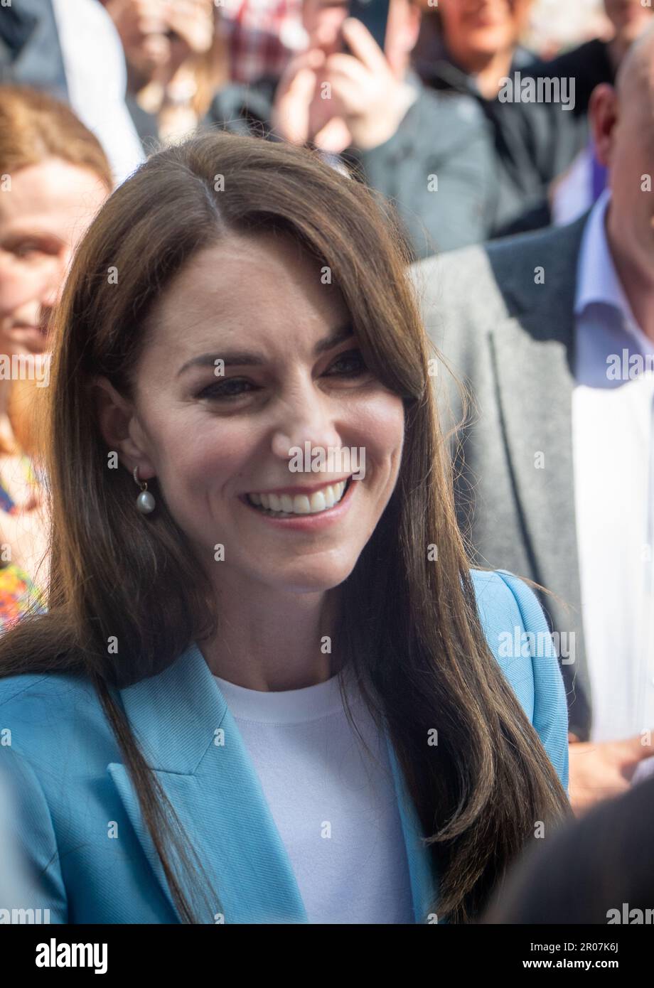 Windsor, Berkshire, UK. 7th May, 2023. Catherine the Princess of Wales ...