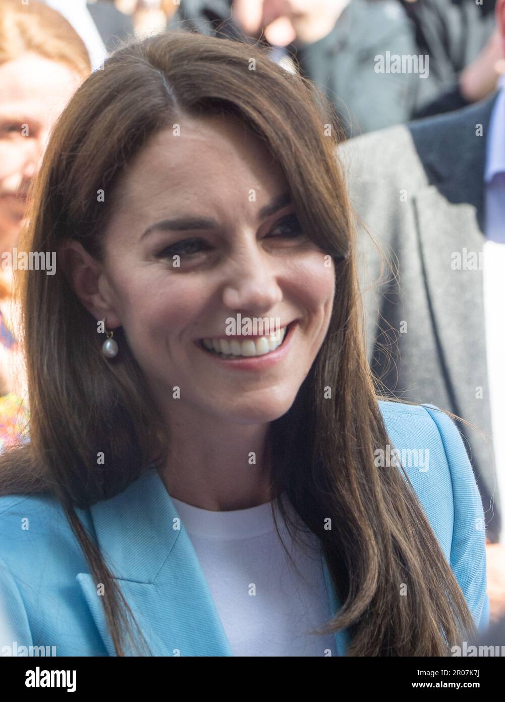 Windsor, Berkshire, UK. 7th May, 2023. Catherine the Princess of Wales ...