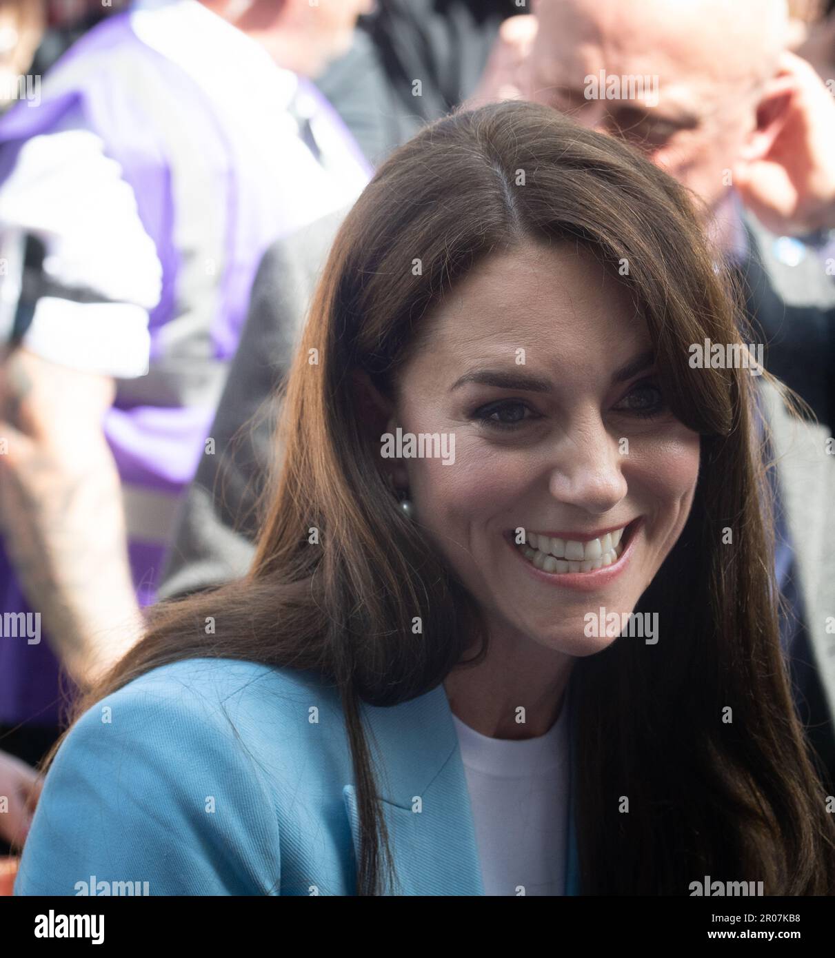 Windsor, Berkshire, UK. 7th May, 2023. Catherine the Princess of Wales ...