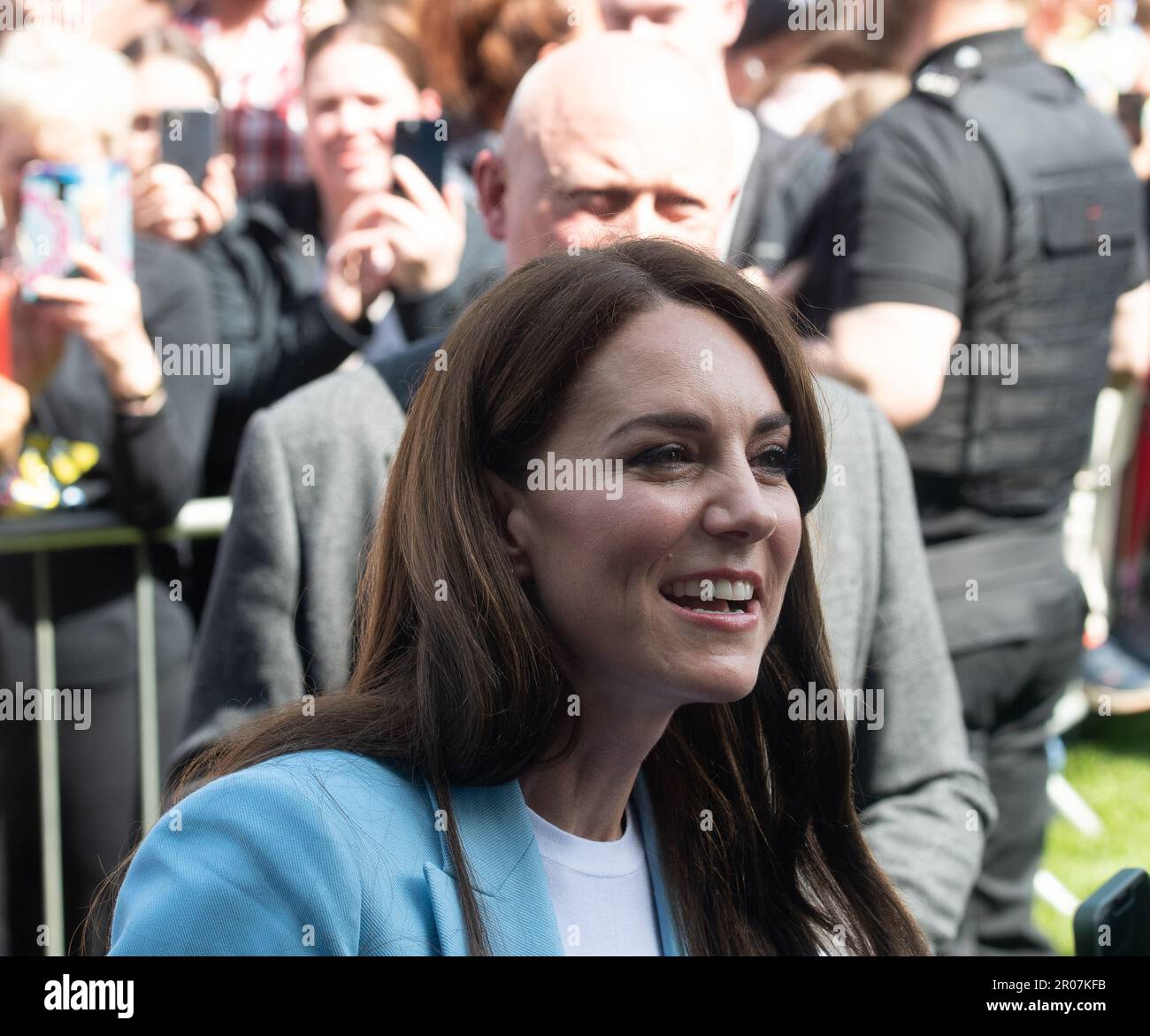 Windsor, Berkshire, UK. 7th May, 2023. Catherine the Princess of Wales ...