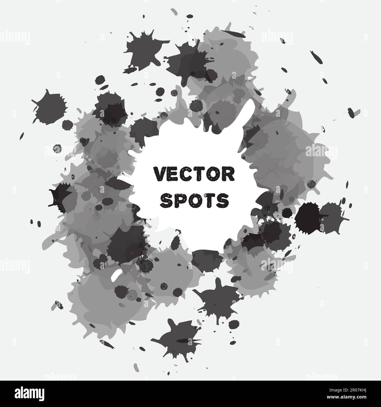 Art, creative and design background with spots. Vector Stock Vector ...