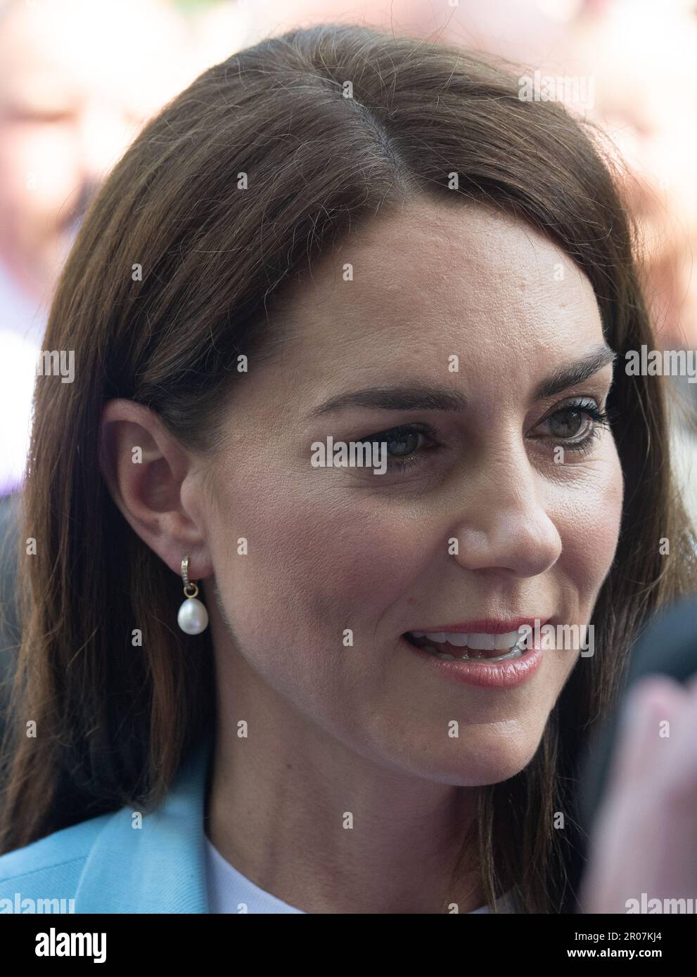 Windsor, Berkshire, UK. 7th May, 2023. Catherine the Princess of Wales ...