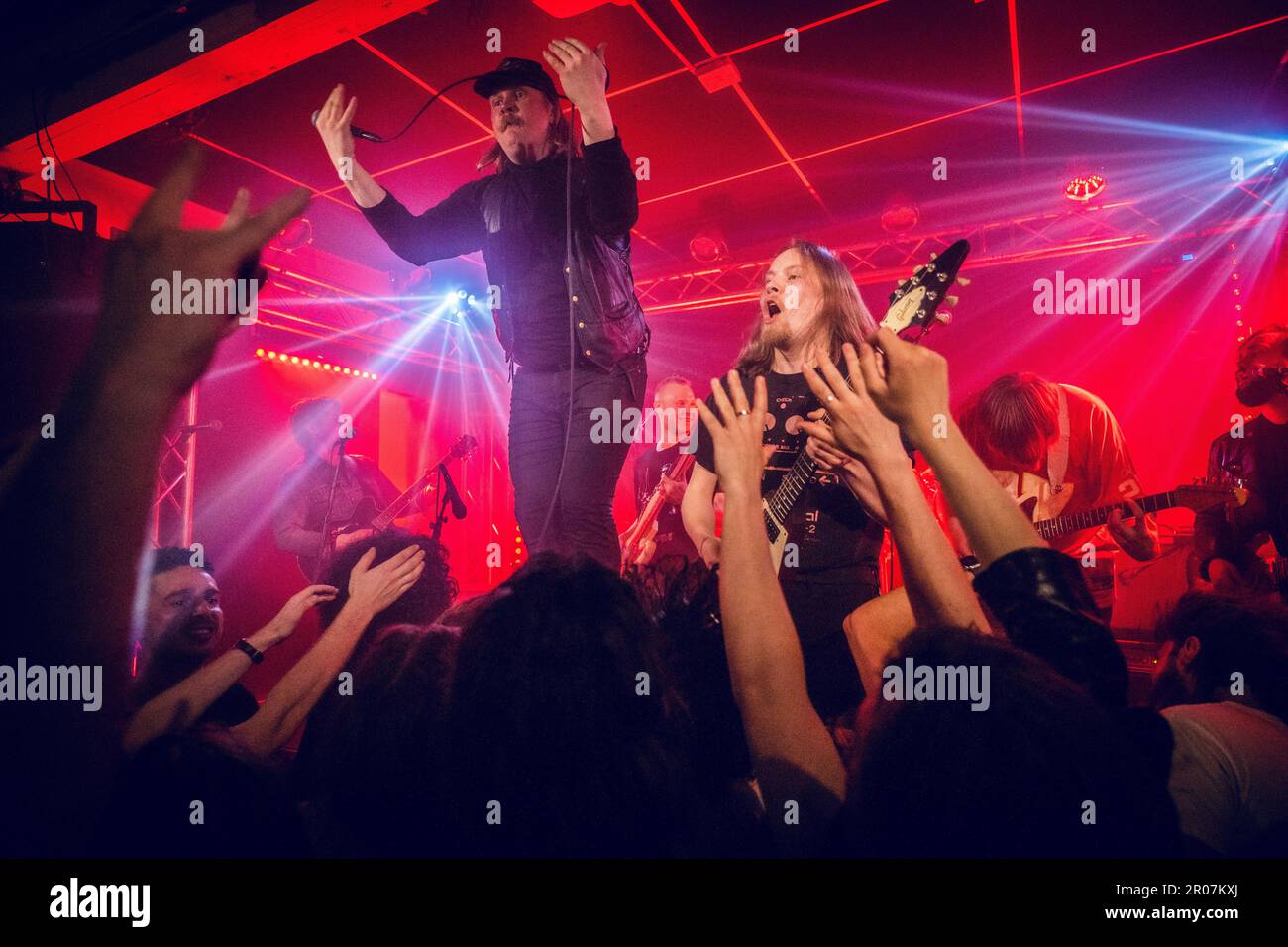 Malmoe, Sweden. 06th May, 2023. The Finnish punk rock band Teksti-TV 66 ...