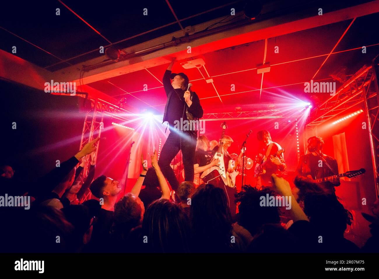 Malmoe, Sweden. 06th May, 2023. The Finnish punk rock band Teksti-TV 66 ...