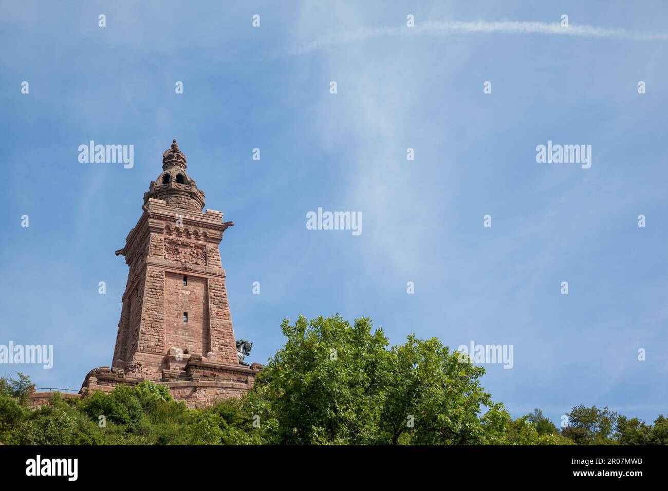 Kyffhaeuser Monument Barbarossa Stock Photo - Alamy