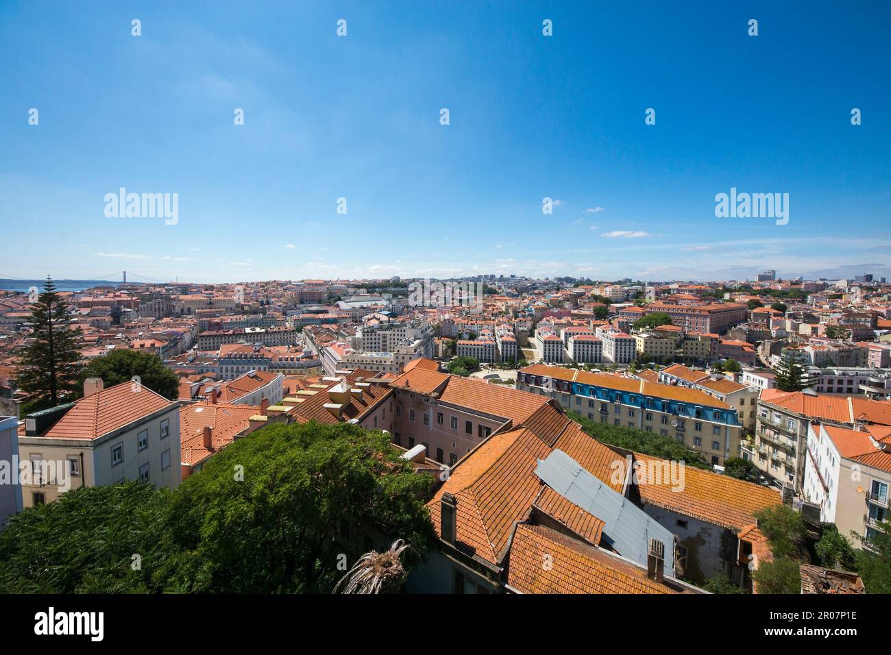 Lisbon top view hi-res stock photography and images - Alamy