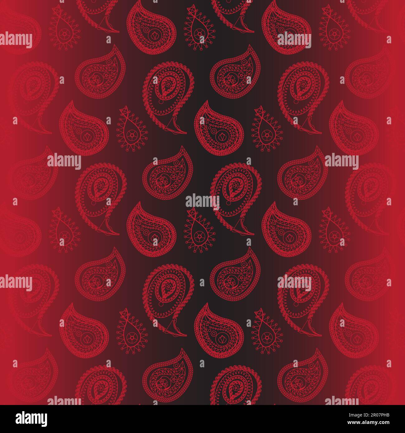 Seamless indian pattern and asian ornament. Vector Stock Vector Image ...