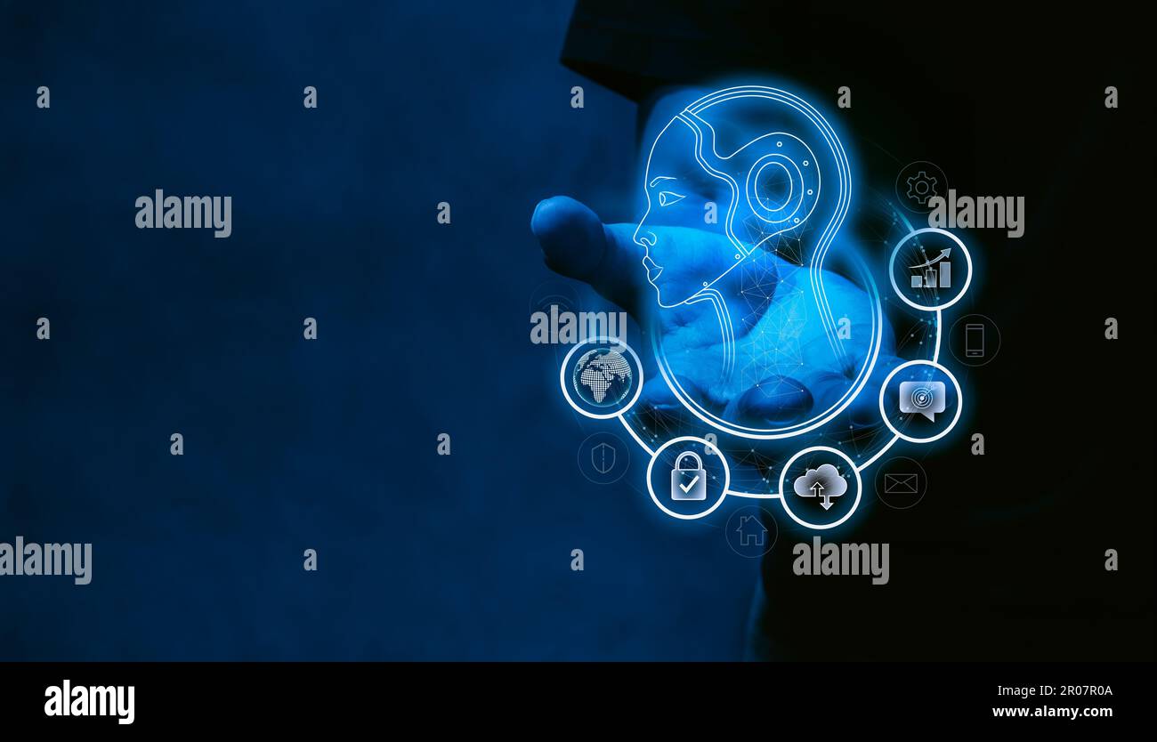 Hologram learning hi-res stock photography and images - Alamy