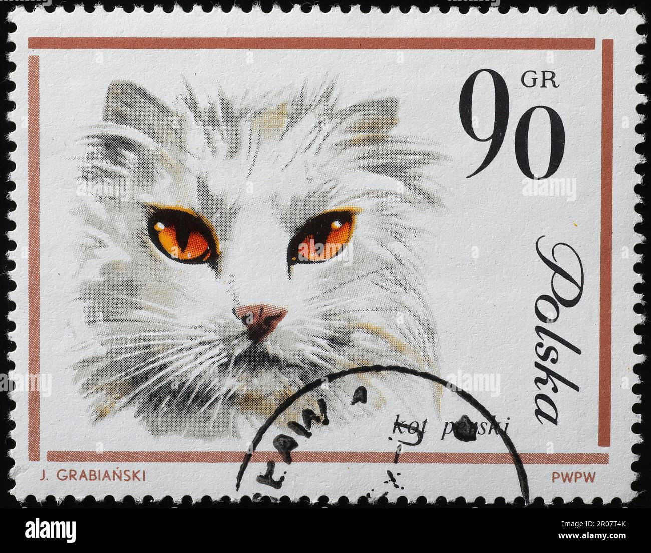 Postage cat hi-res stock photography and images - Alamy