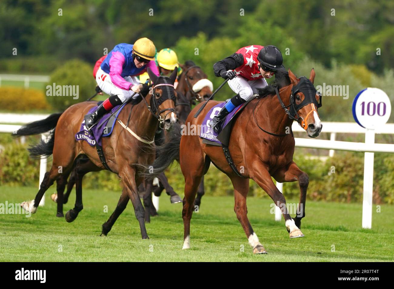 Smooth Tom ridden by jockey Andrew Slattery (right) wins the 19th May ...