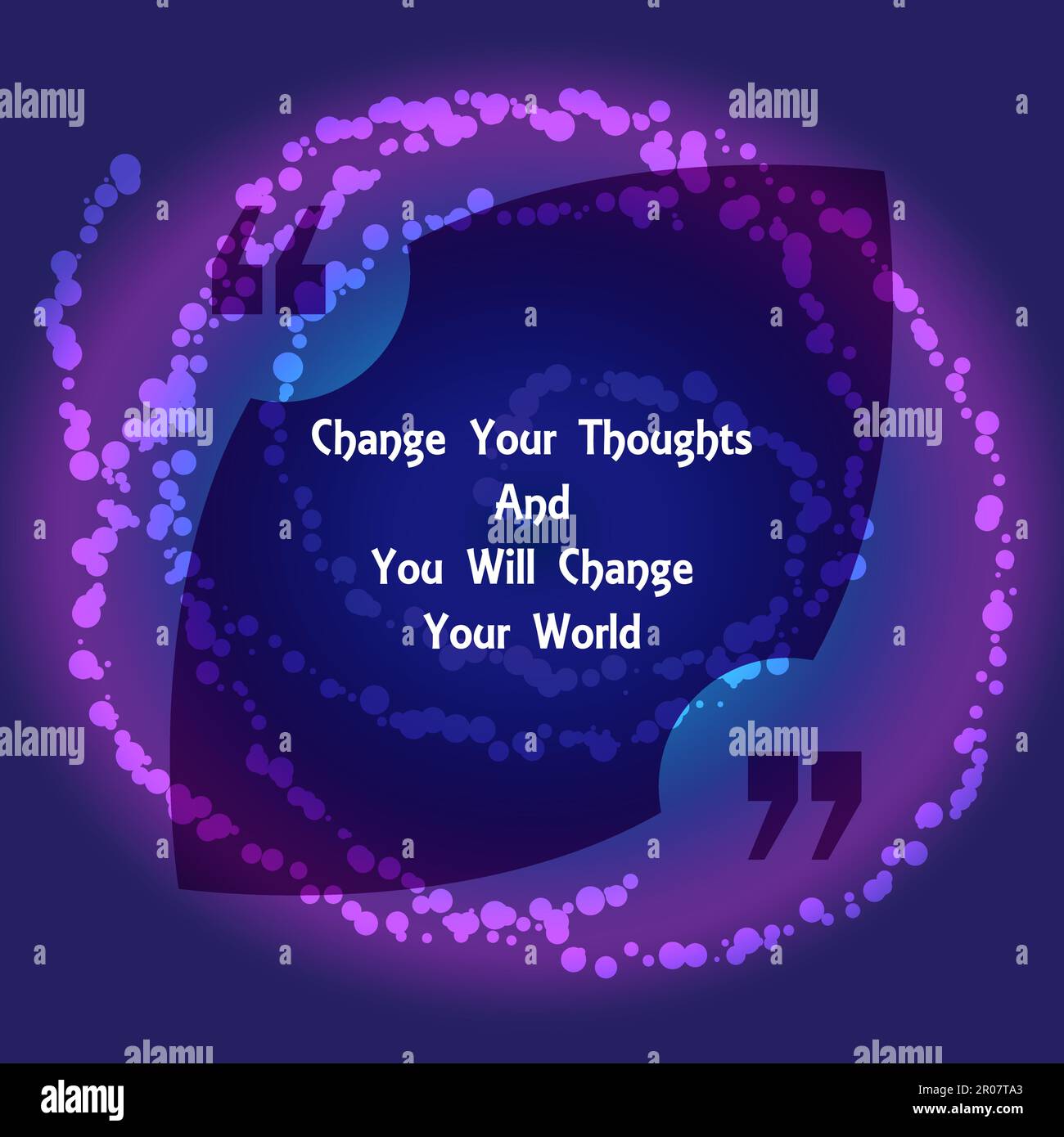 Nature and ecology template of square quote text bubble in form of leaf ...