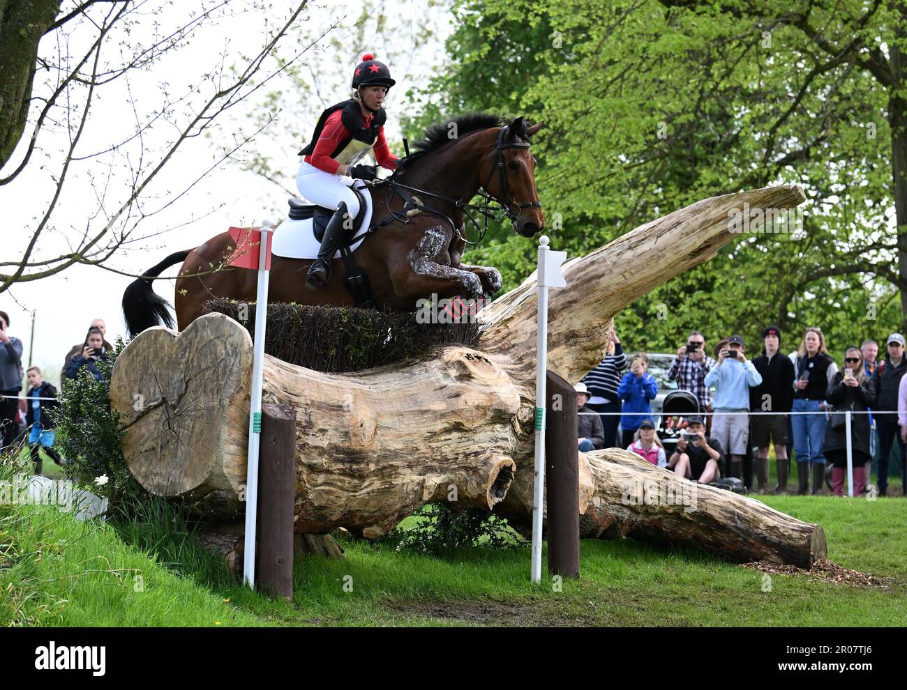 Badminton Estate, Gloucestershire, UK. 7th May, 2023. 2023 Badminton Horse Trials Day 4; Fiona ...