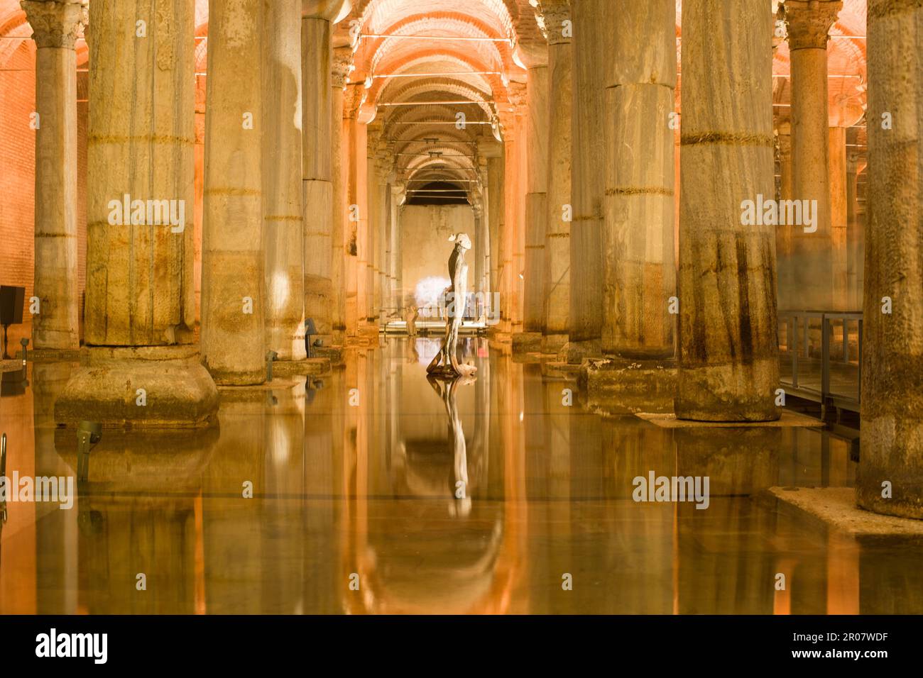 Yerebatan Cistern Museum. It was built by the Eastern Roman Emperor ...