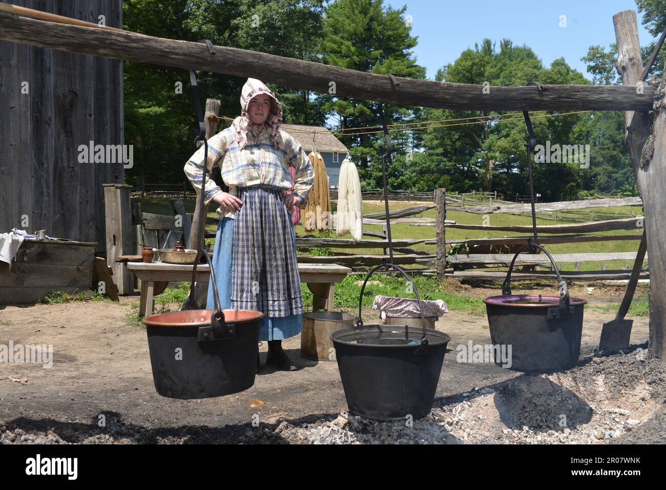 Woolen Mill, Museum Village, Old Sturbridge Village, Massachusetts, USA ...