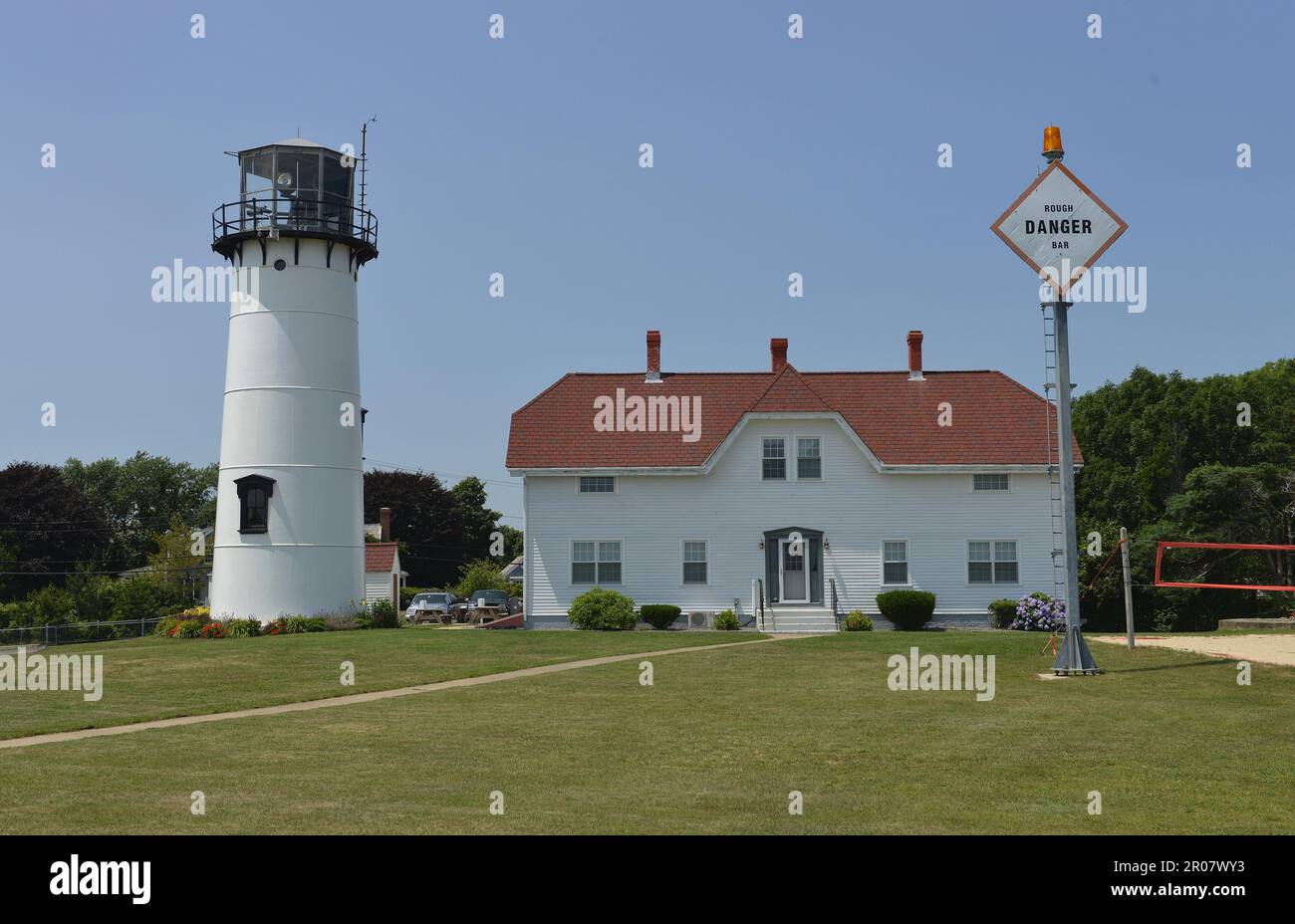 Chatham Lighthouse, Main Street, Chatham, Cape Cod, Massachusetts, USA ...