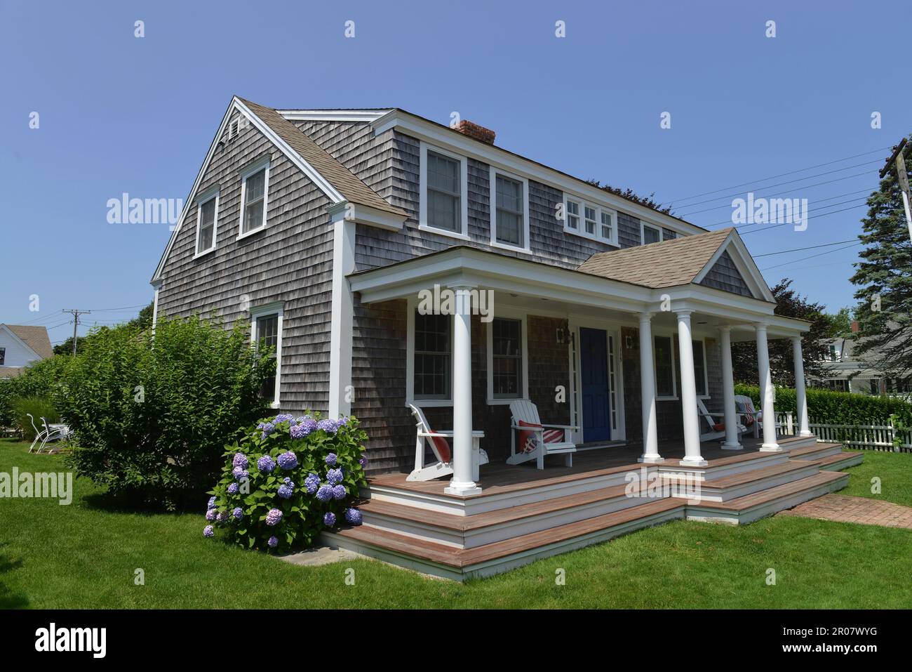 Captain's House, Main Street, Chatham, Cape Cod, Massachusetts, USA ...