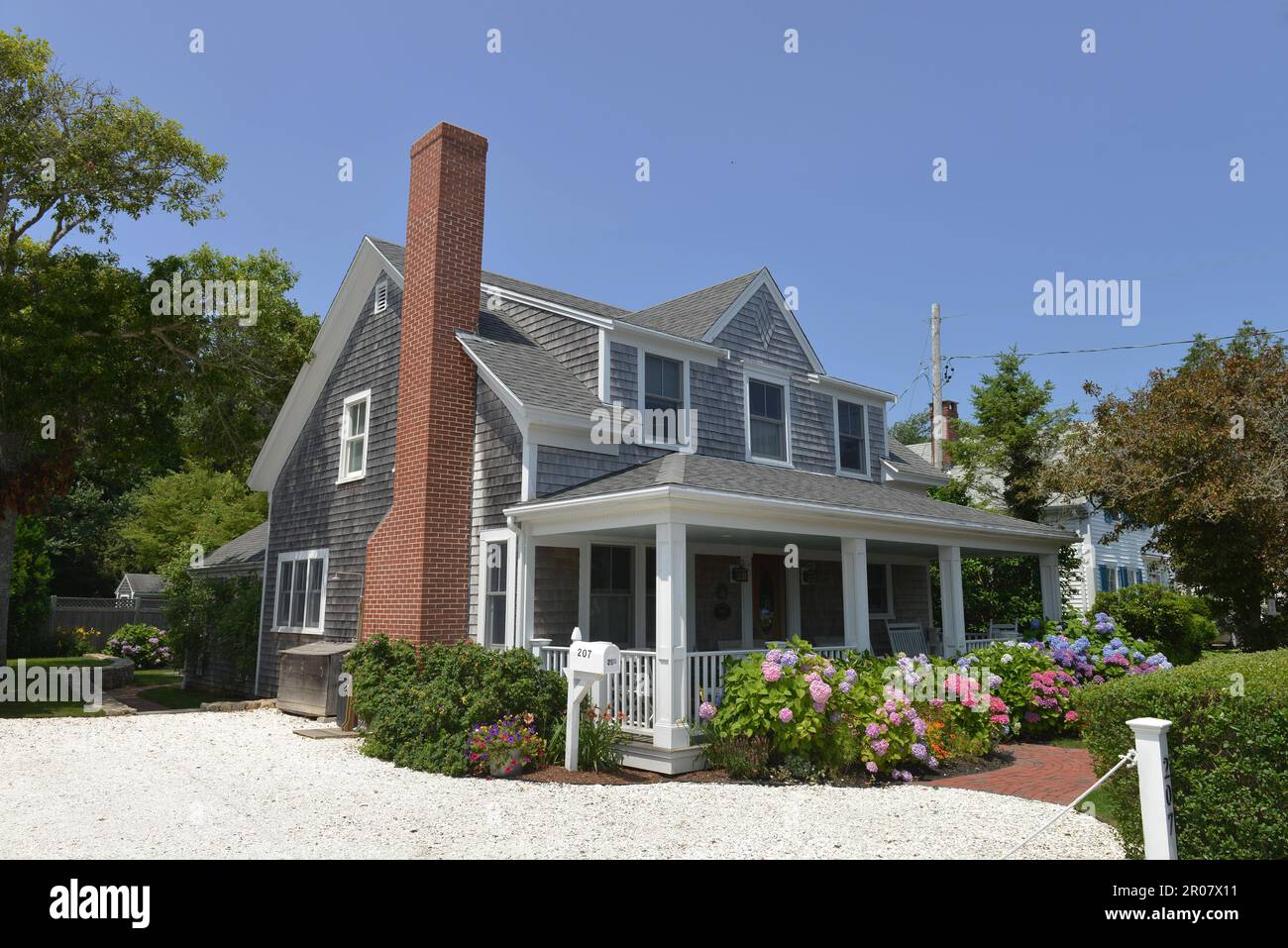 Captain's House, Main Street, Chatham, Cape Cod, Massachusetts, USA ...
