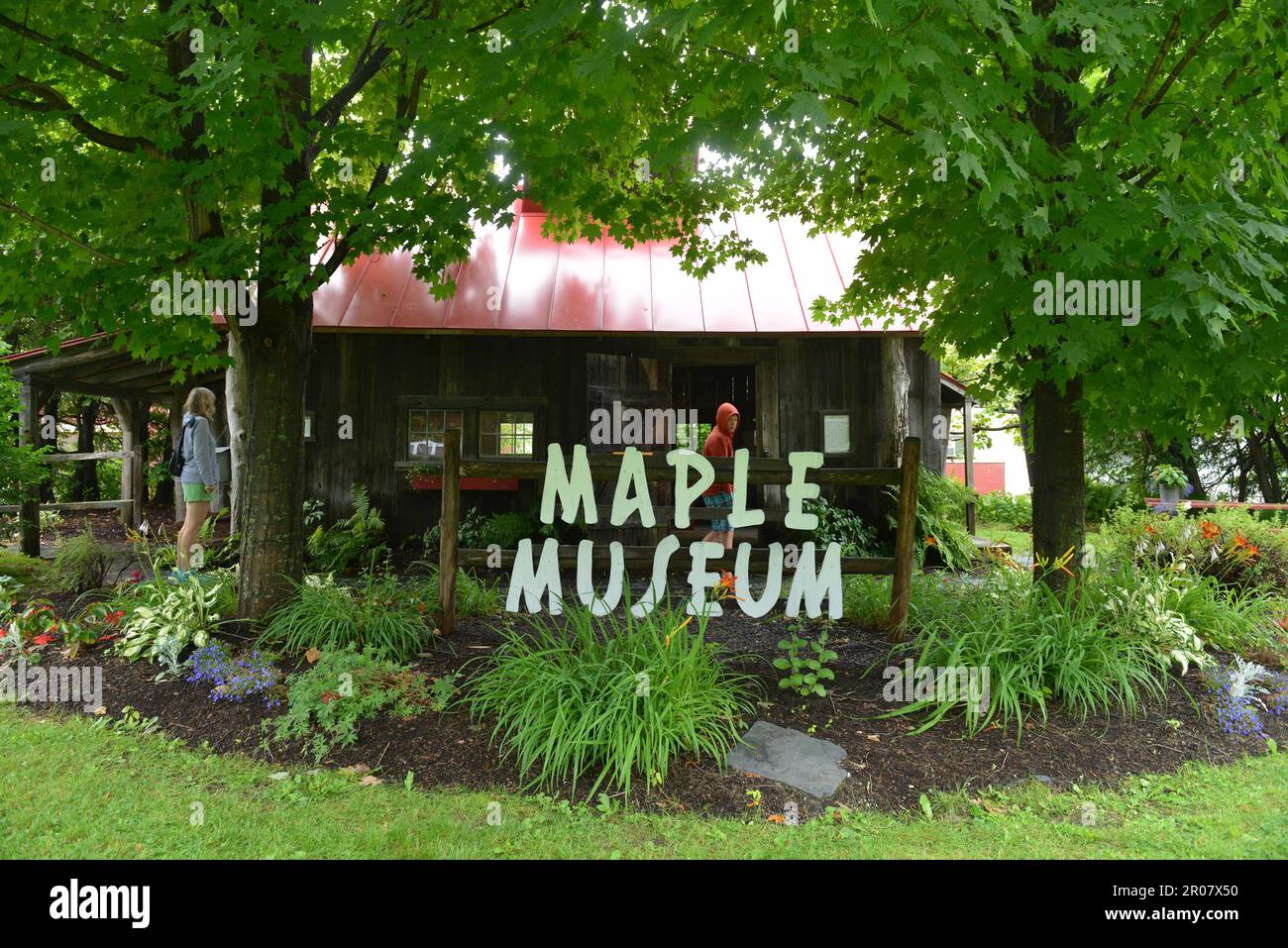 Maple Grove Farms of Vermont, St Johnsbury, Vermont, USA Stock Photo ...