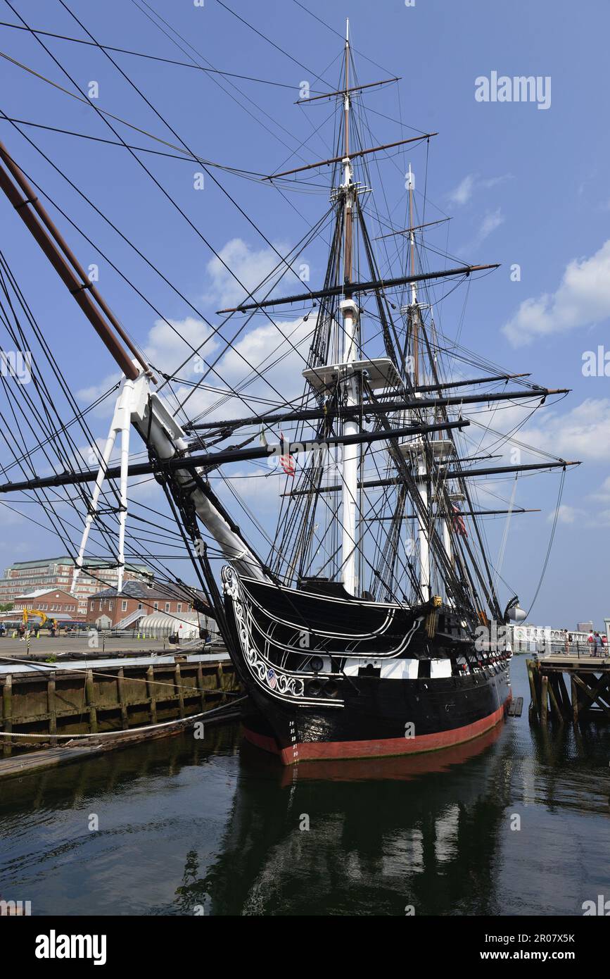 USS Constitution, Boston, Massachusetts, USA Stock Photo - Alamy