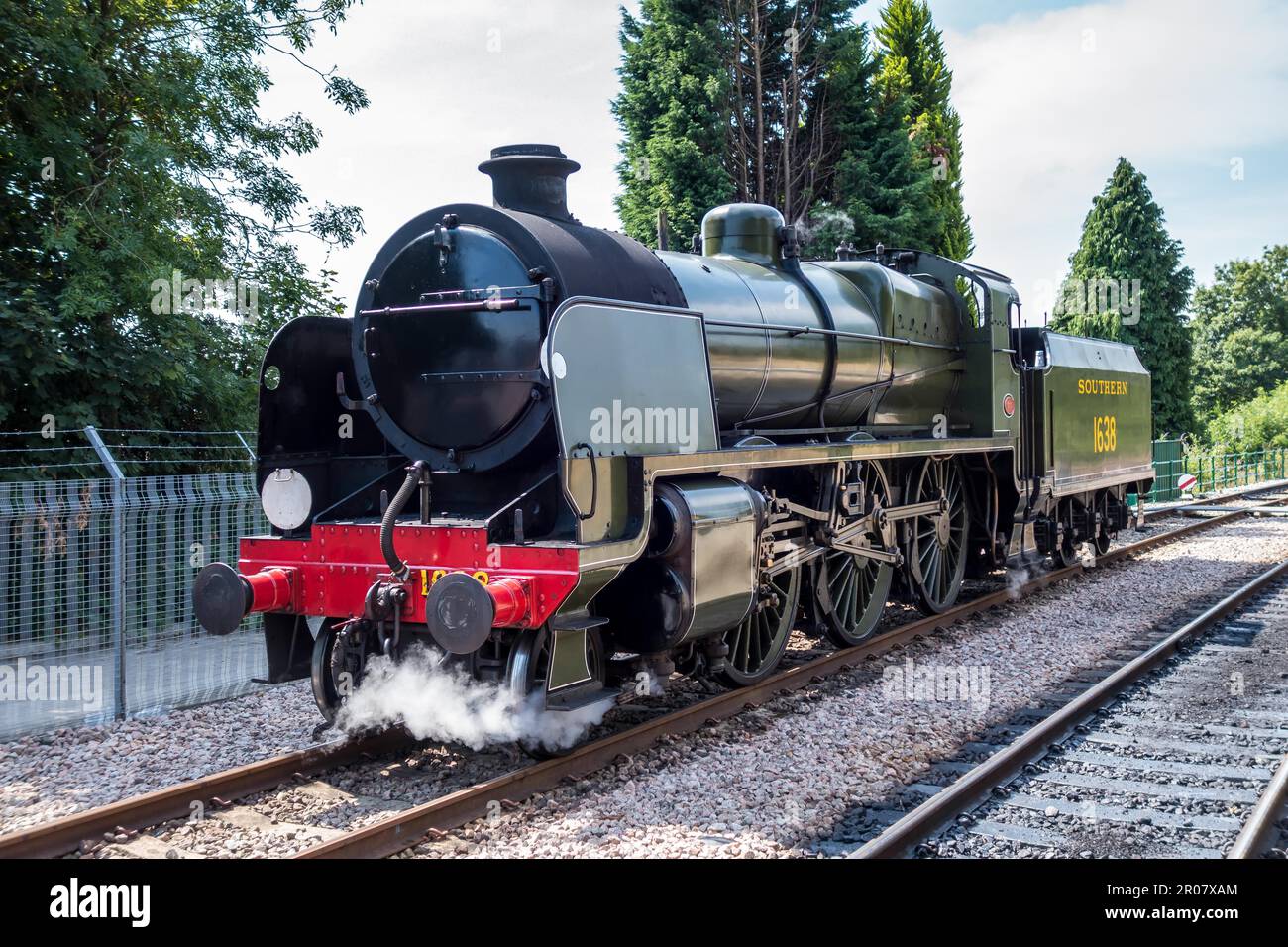 U Class Locomotive at East Grinstead Station Stock Photo - Alamy