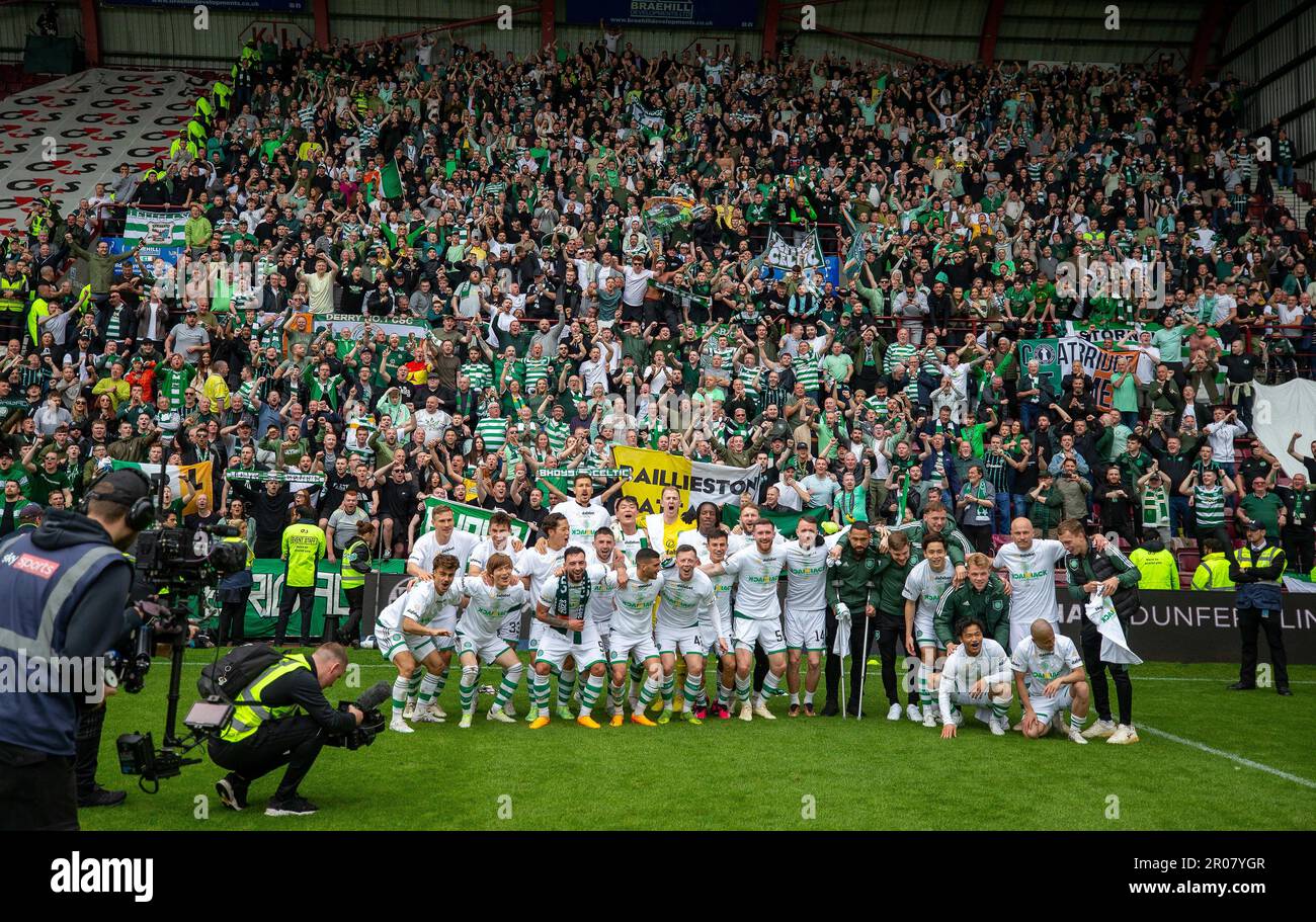 7th May 2023; Tynecastle Park, Edinburgh, Scotland: Scottish ...