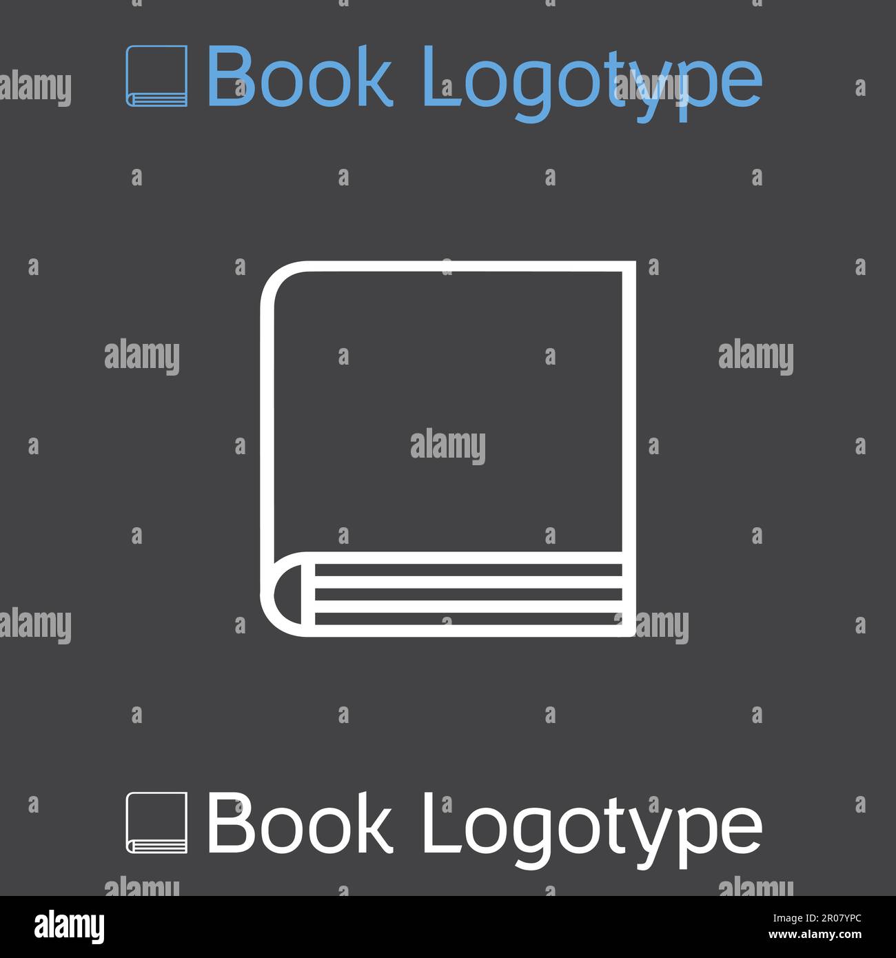 Vector icon of book, school symbol, book logo Stock Vector Image & Art ...