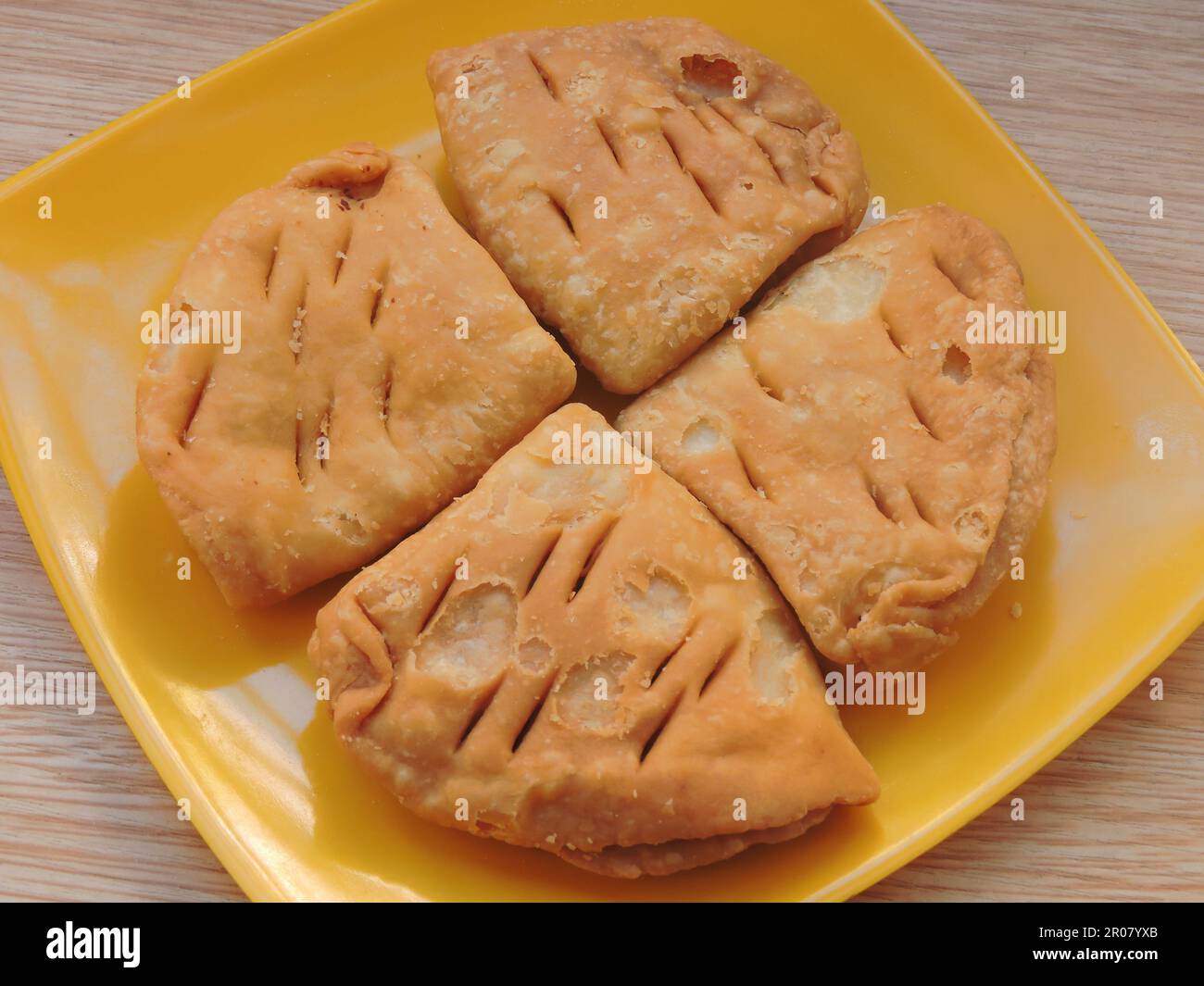 Famous Indian snacks called Ajwain and Kalonji Nimki. It is a snack ...