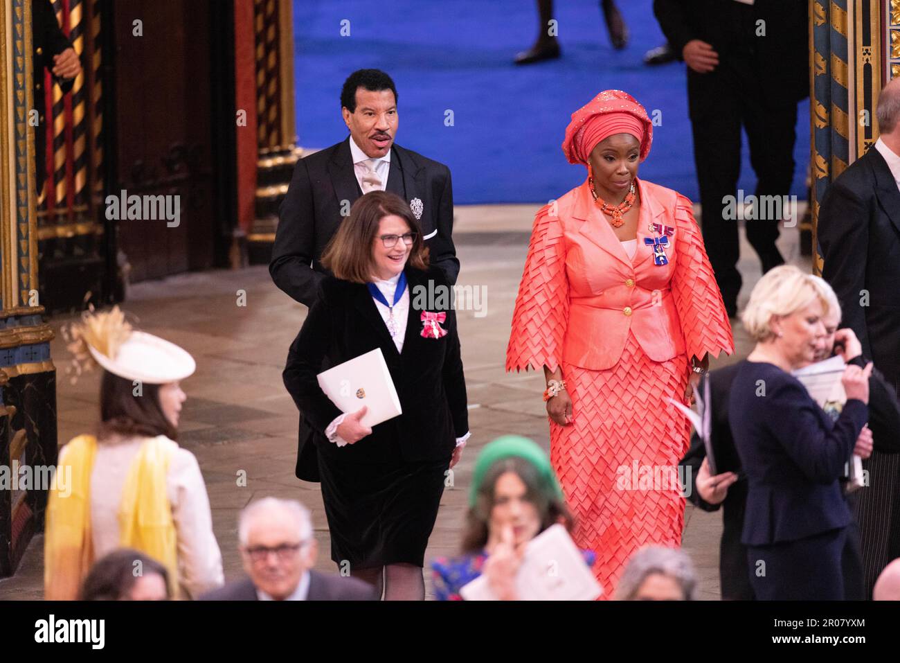 PHOTO:JEFF GILBERT 06th May 2023 Lional Ritchie, singer arrivers for ...