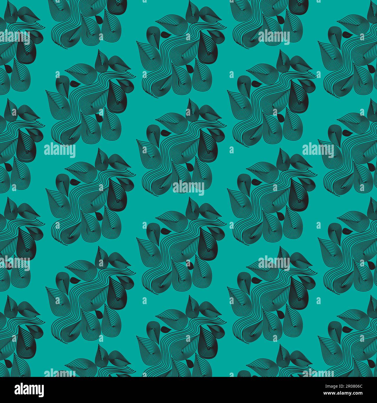 Vector Abstract Background In Eps Black Pattern Stock Vector Image And Art Alamy