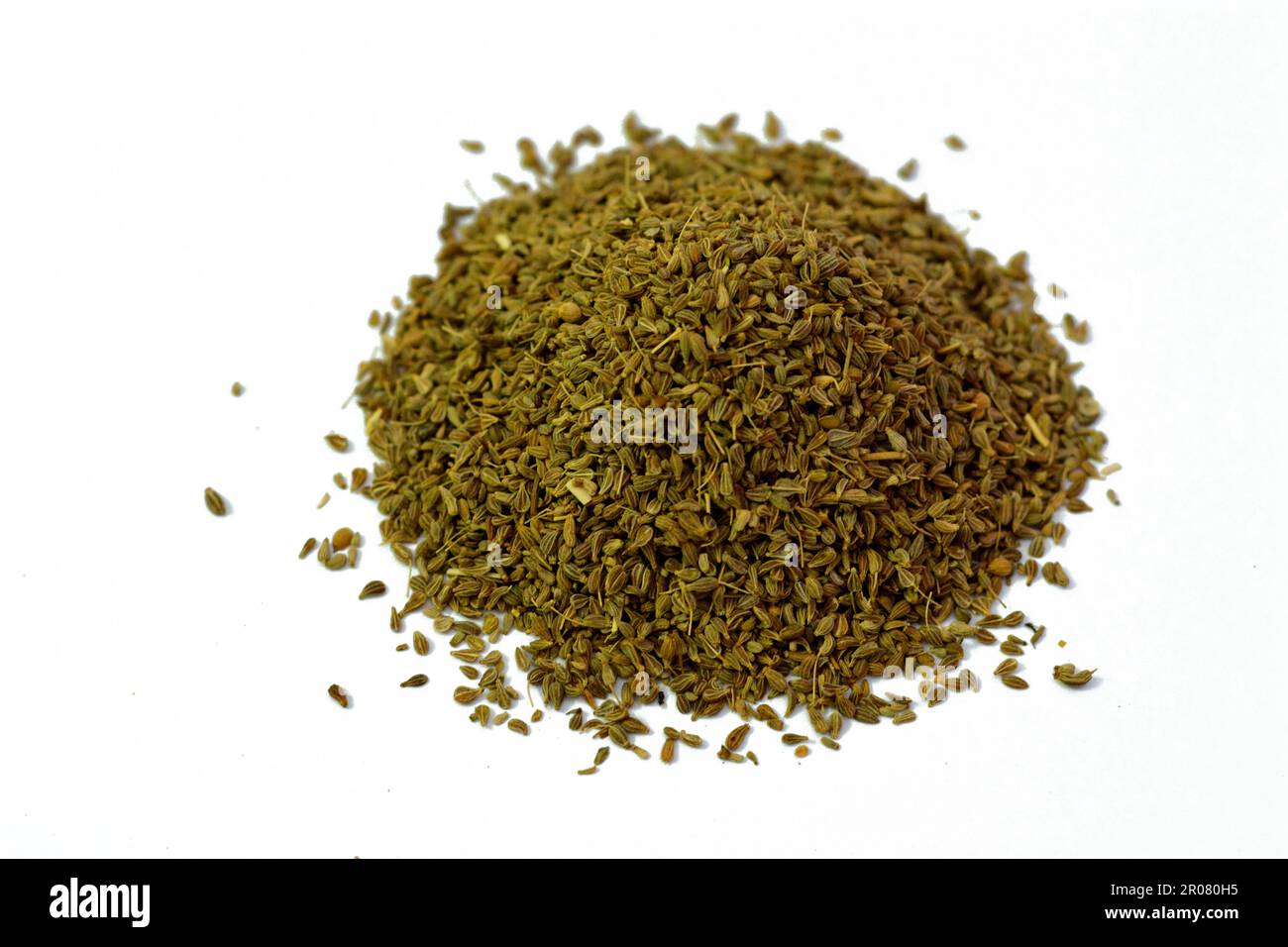 Anise, Pimpinella anisum also called aniseed or anix, a flowering plant ...