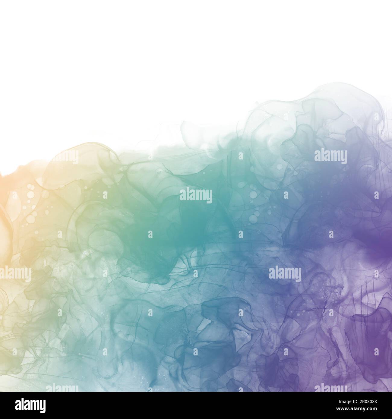 Alcohol ink art background with text space, iridescent gradient, square ...