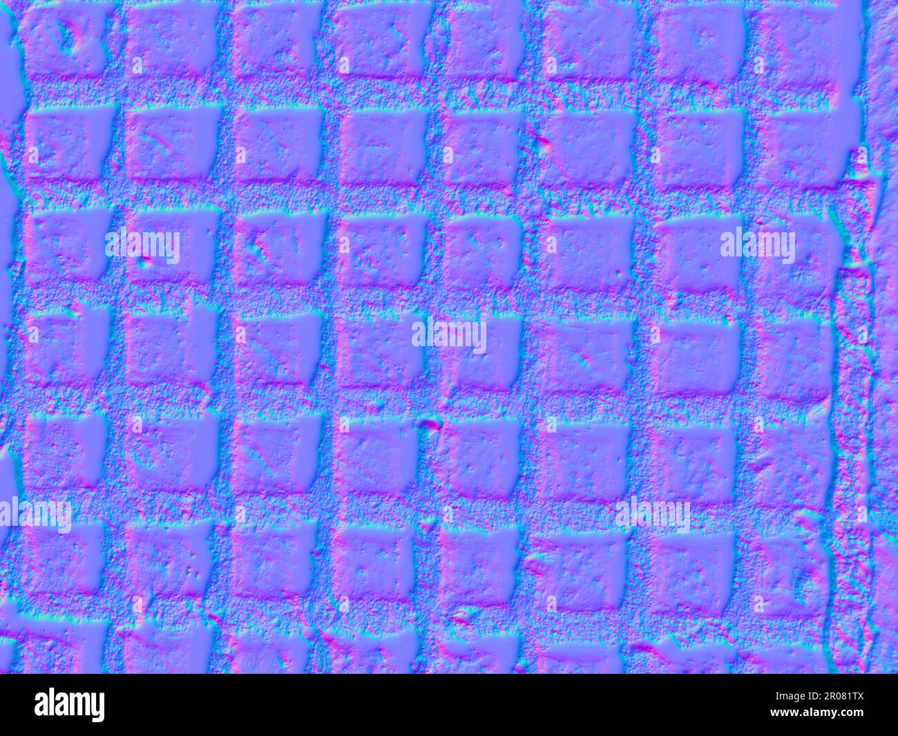 Normal map Corten steel, Normal mapping Corten steel Stock Photo - Alamy
